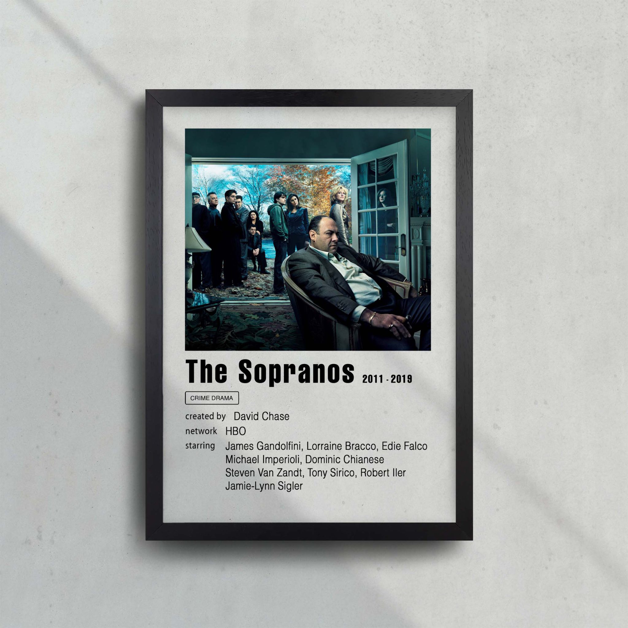 The Sopranos Bio Frame - Happy Walls