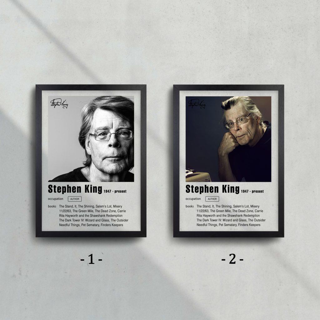 Stephen King Bio Frame - هپی والز