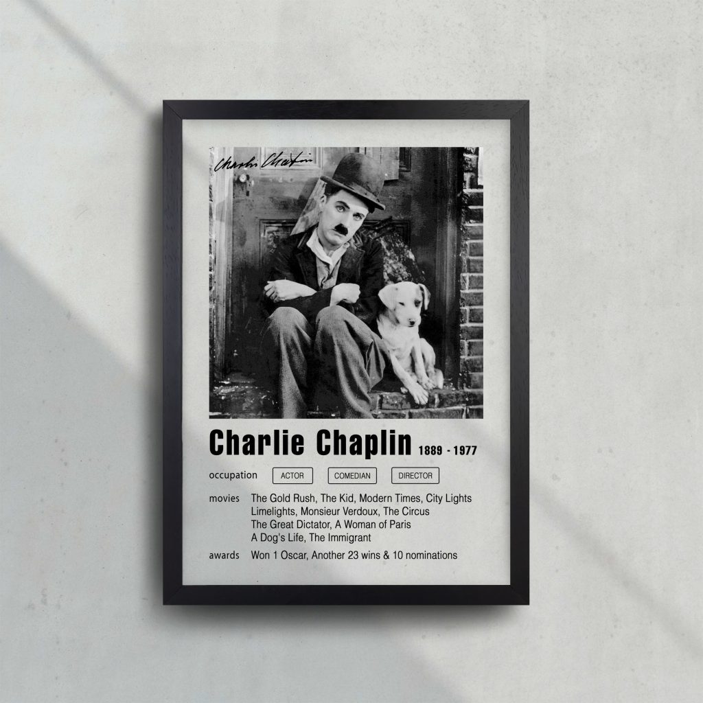Charlie Chaplin Bio Frame - هپی والز