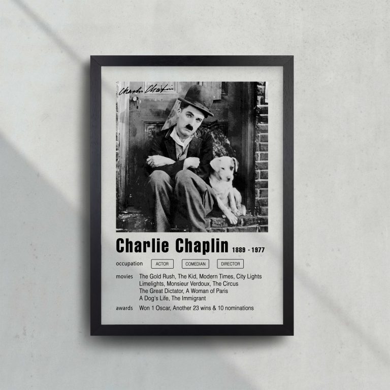 Charlie Chaplin Bio Frame - هپی والز