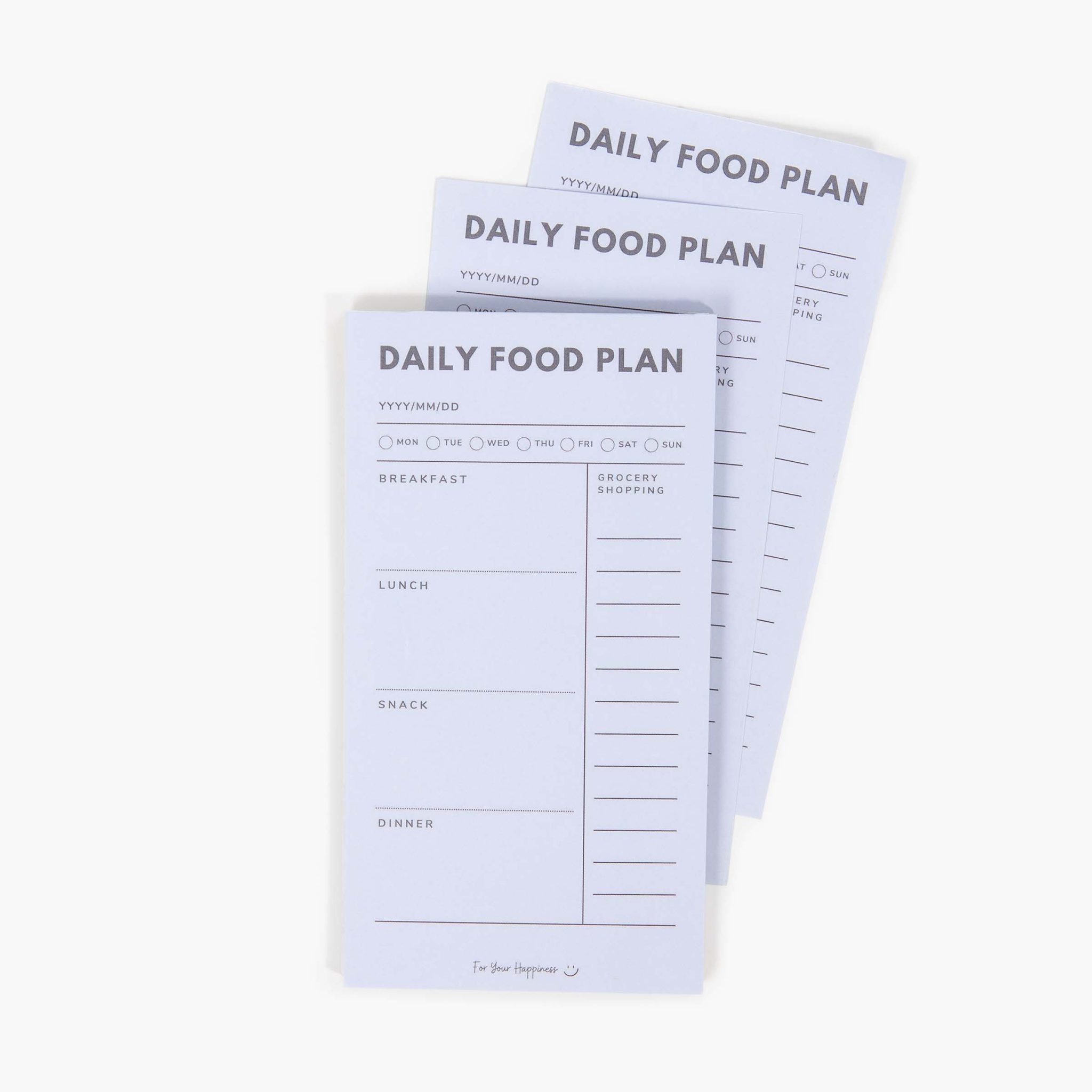 Daily Food Plan - هپی والز