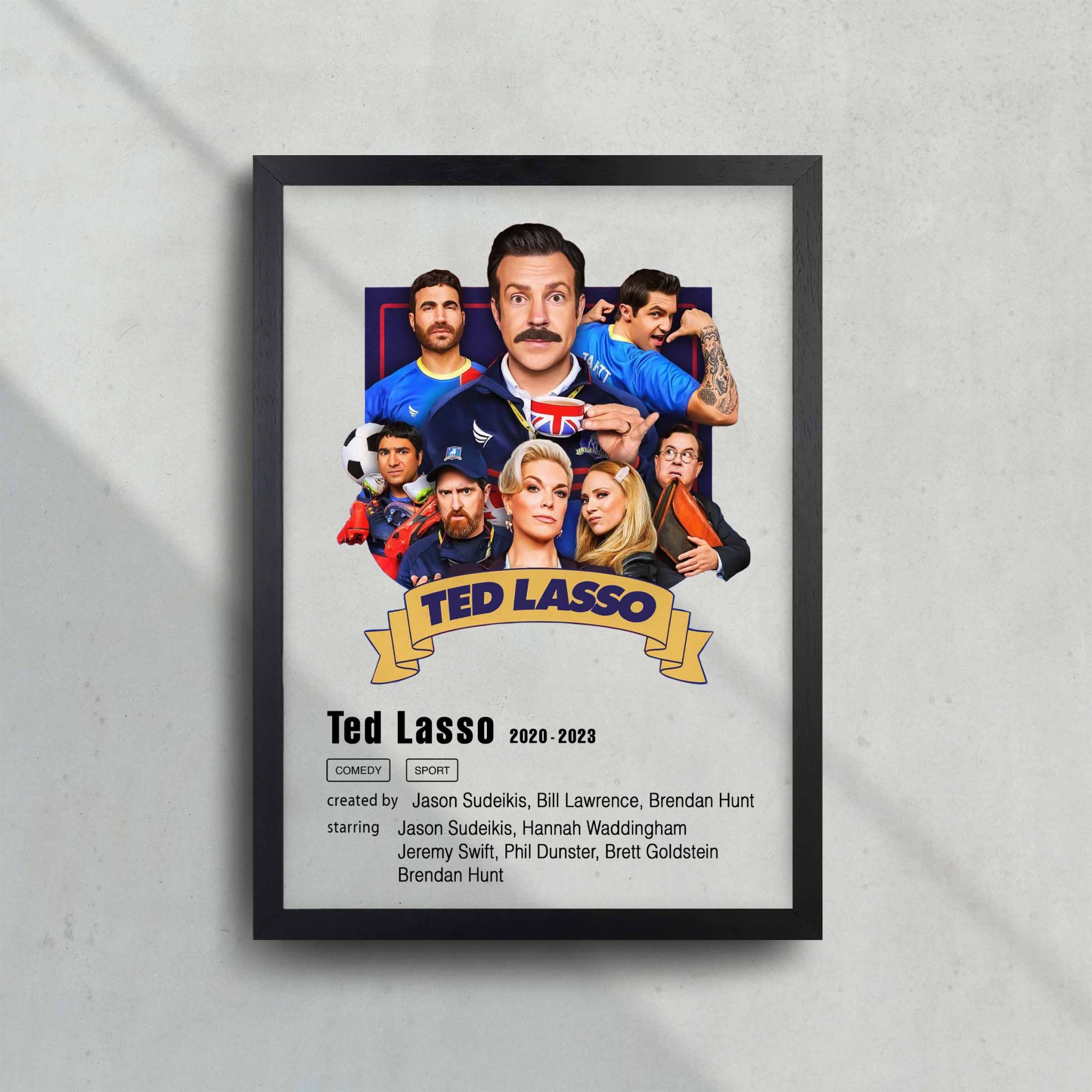 Ted Lasso Bio Frame - هپی والز